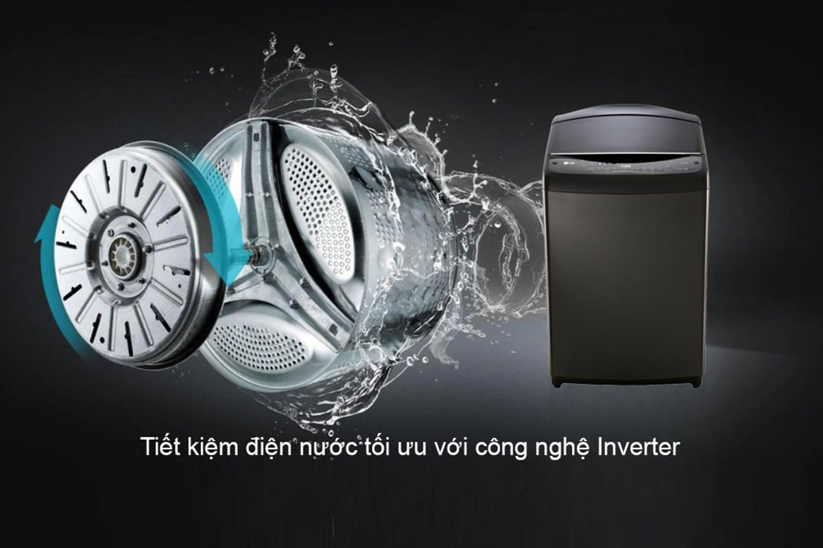 Máy giặt LG 20kg inverter xứng đáng là máy giặt cỡ lớn cao cấp cho đại gia đình | websosanh.vn