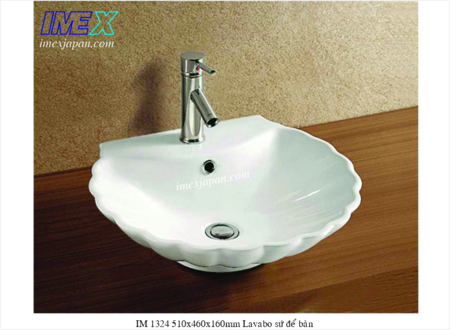 Chậu rửa mặt lavabo âm bàn Imex IM 6405 nơi bán chính hãng giá rẻ nhất