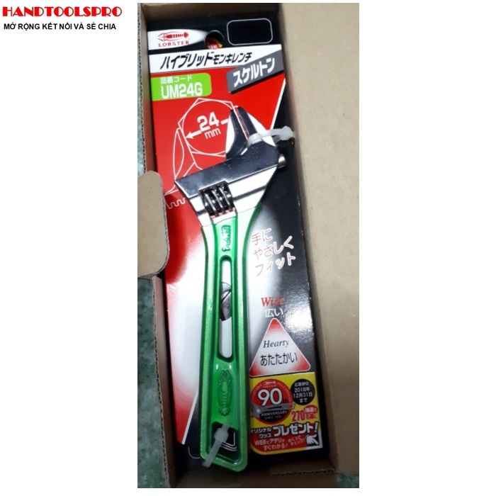 Mỏ lết thường Lobtex UM-24G nơi bán chính hãng giá rẻ nhất