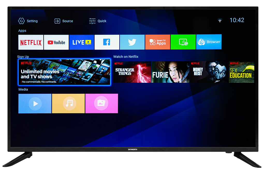 Tivi Smart Skyworth 4K 50 inch 50UB5100 nơi bán chính hãng giá rẻ nhất