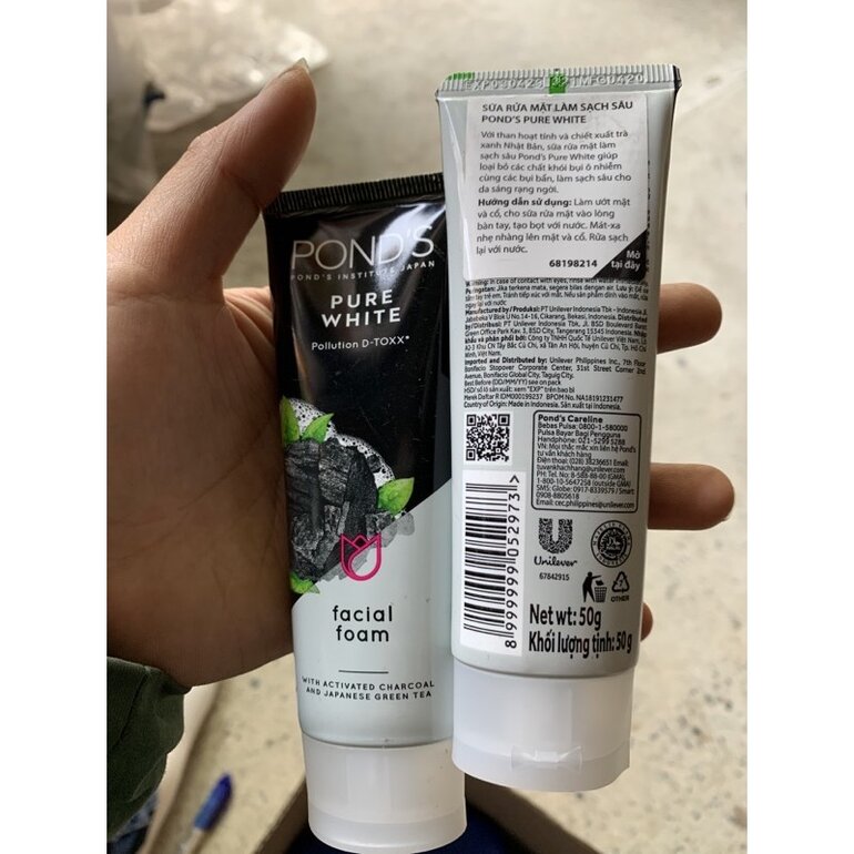 Review Chi Tiết Sữa Rửa Mặt Ponds đen Websosanhvn