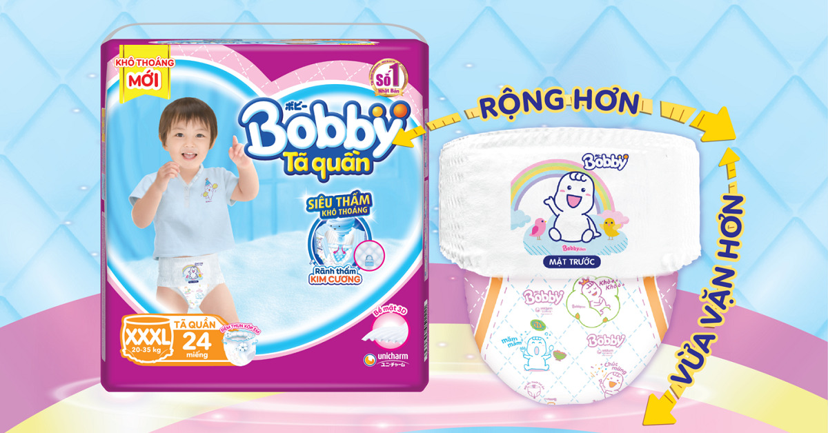 Các dòng tã quần Bobby thương hiệu Nhật hiện có trên thị trường ...