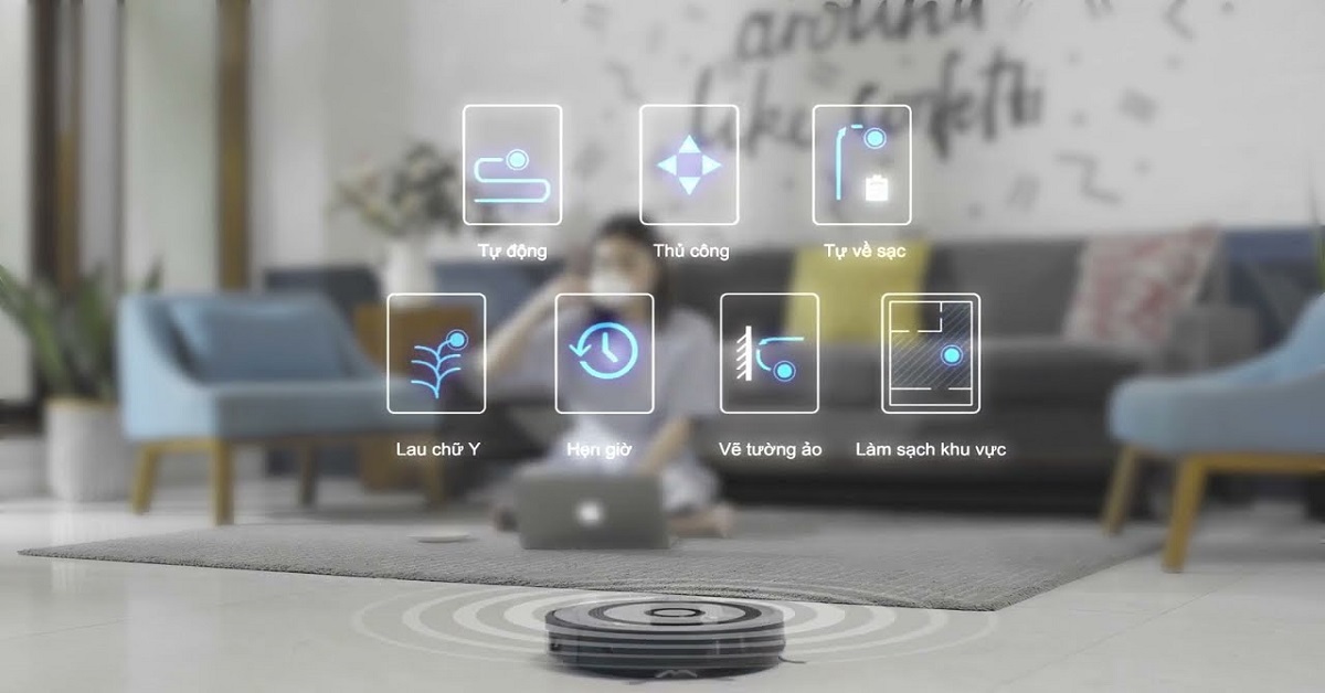 Cùng tìm hiểu về robot hút bụi lau nhà Fiko F6 Pro | websosanh.vn