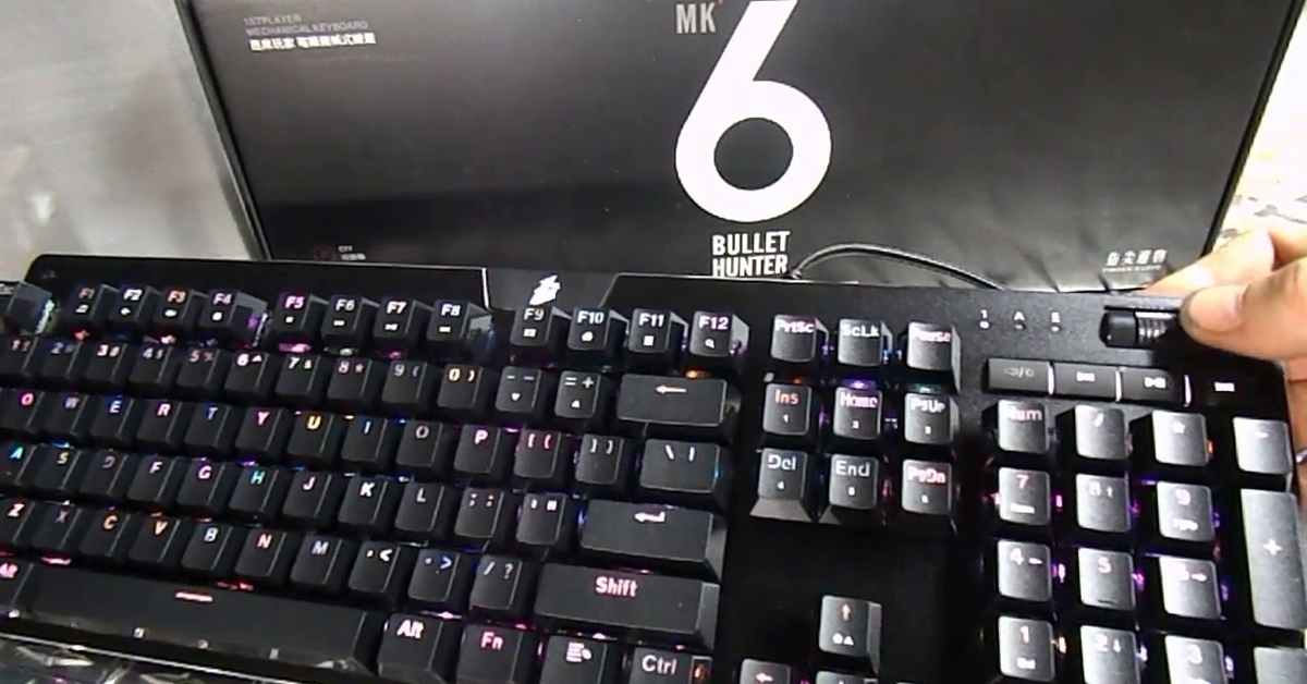 Bàn phím - Keyboard 1stPlayer GK3 Standard chính hãng giá rẻ