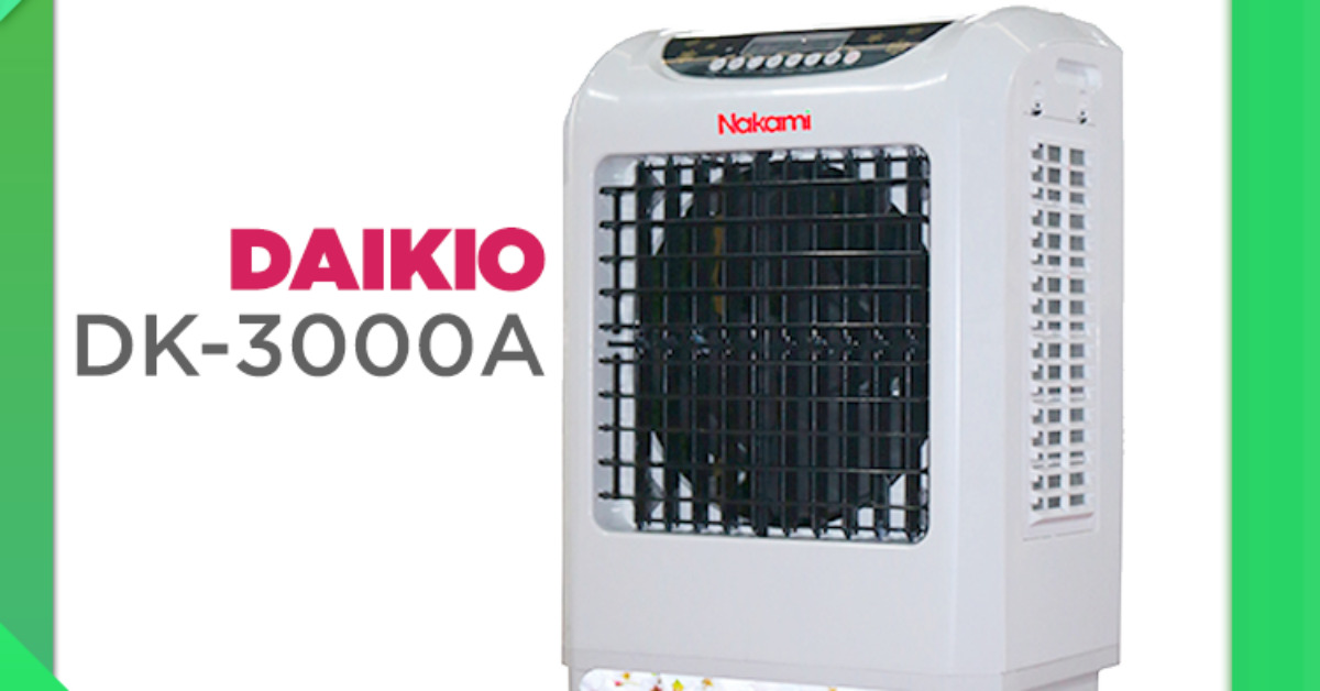 Đánh giá chi tiết về máy làm mát không khí Daikio DK-3000A | websosanh.vn
