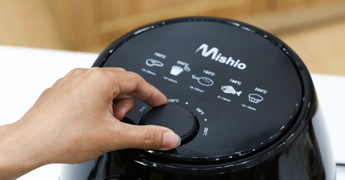Đánh giá review nồi chiên không dầu Mishio có tốt không ? Nên mua không ...
