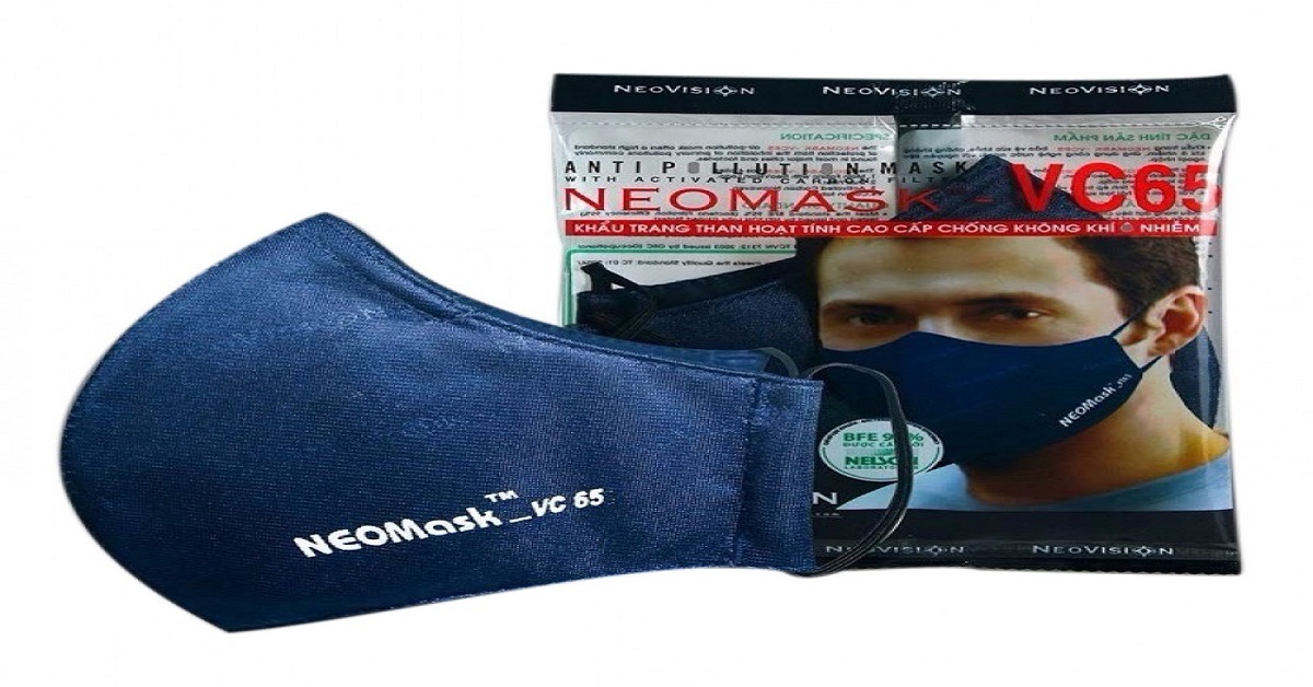 KHẨU TRANG NEOMASK VC65 THAN HOẠT TÍNH | websosanh.vn