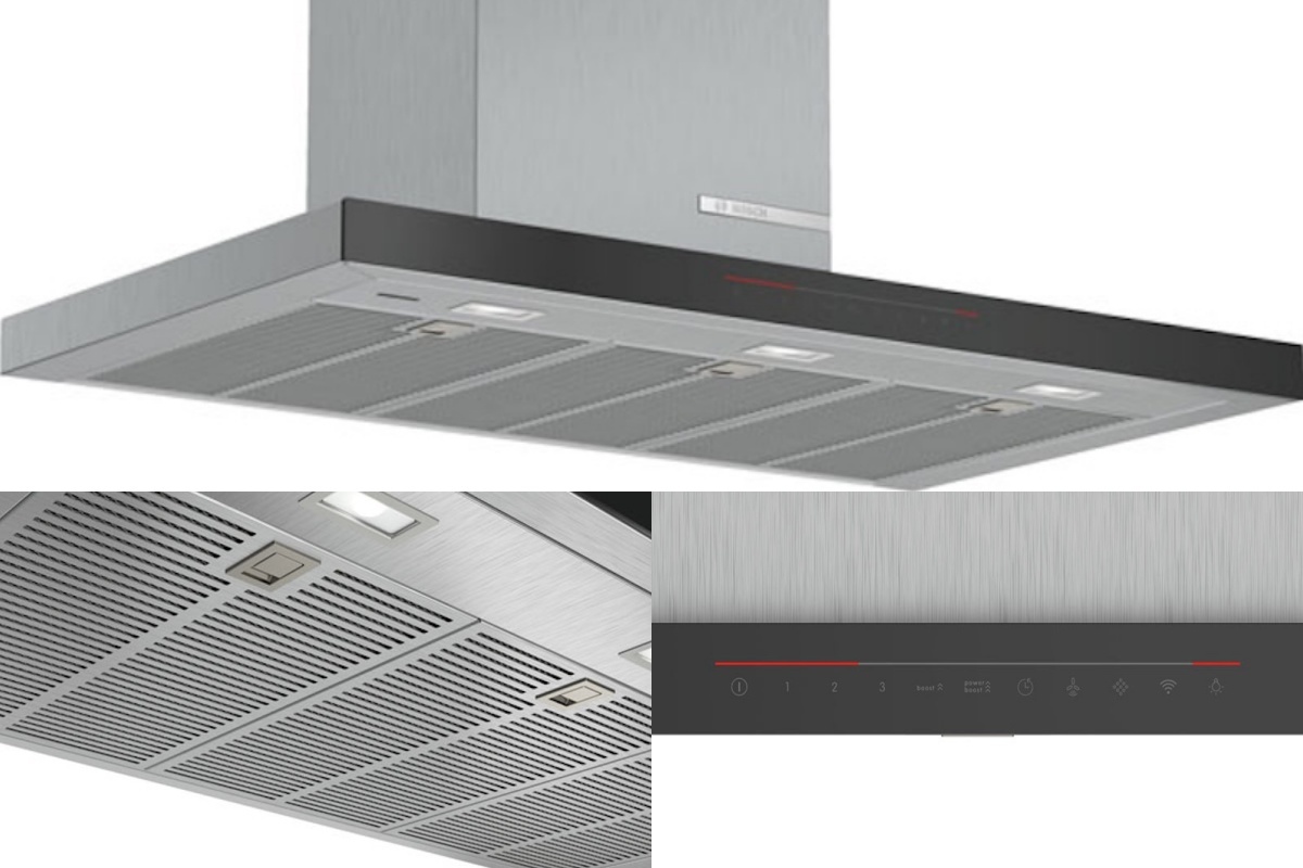 Máy hút mùi Bosch DWB91PR50A serie 8 giữ trọn hương vị, xóa tan mùi khó ...
