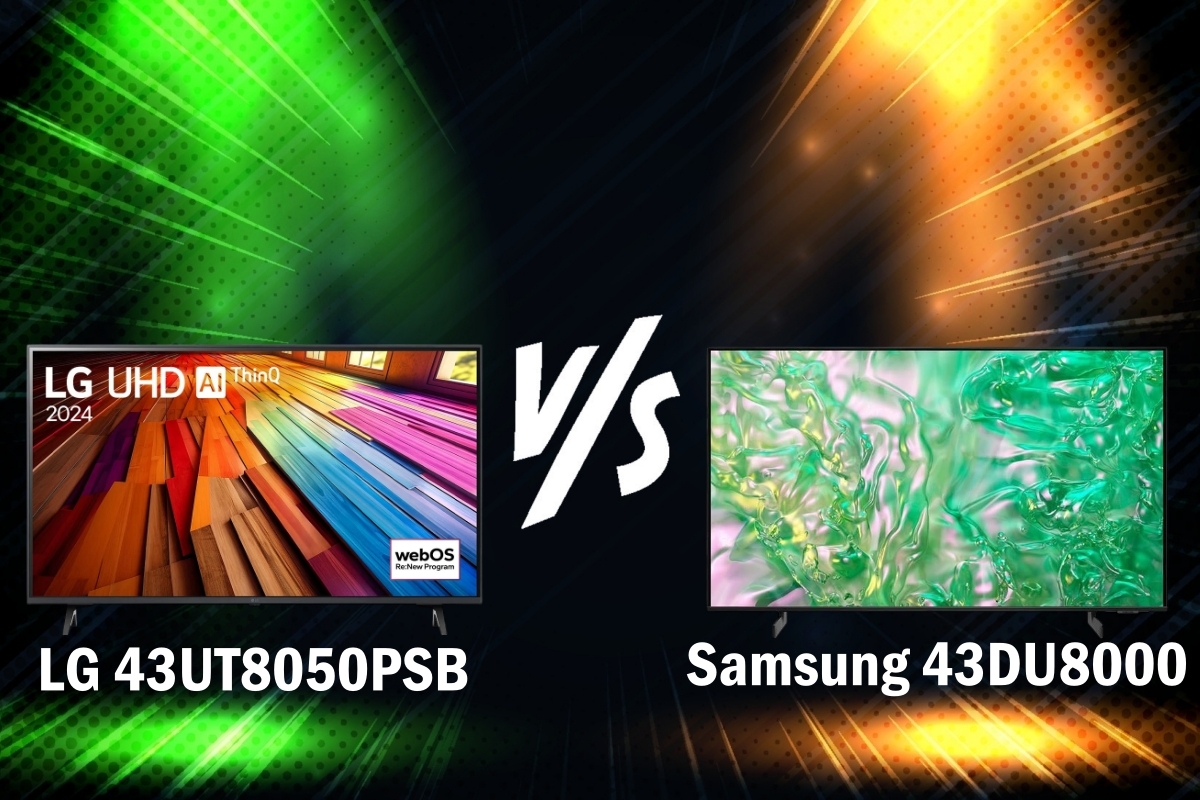 So sánh LG 43UT8050PSB và Samsung 43DU8000 - Giá tương đương, mỗi tivi ...