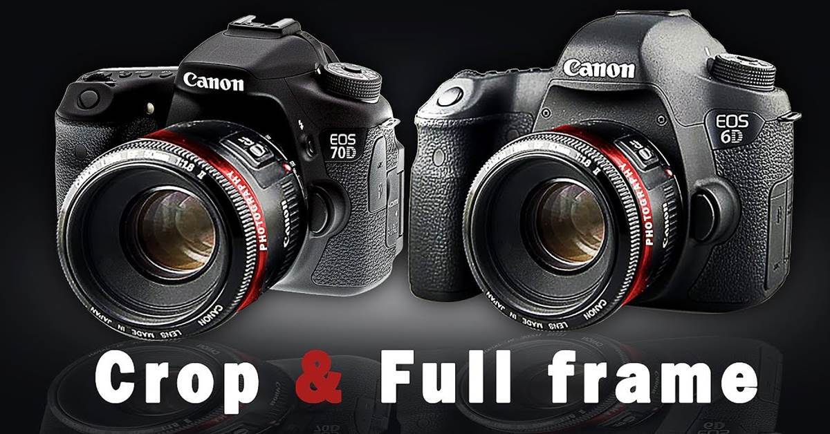 Sự khác biệt giữa máy ảnh DSLR crop và full-frame | websosanh.vn