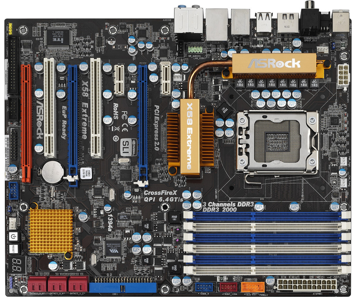 Bo mạch chủ (Mainboard) Asrock X58 Extreme - Socket 1366, Intel X58 ...