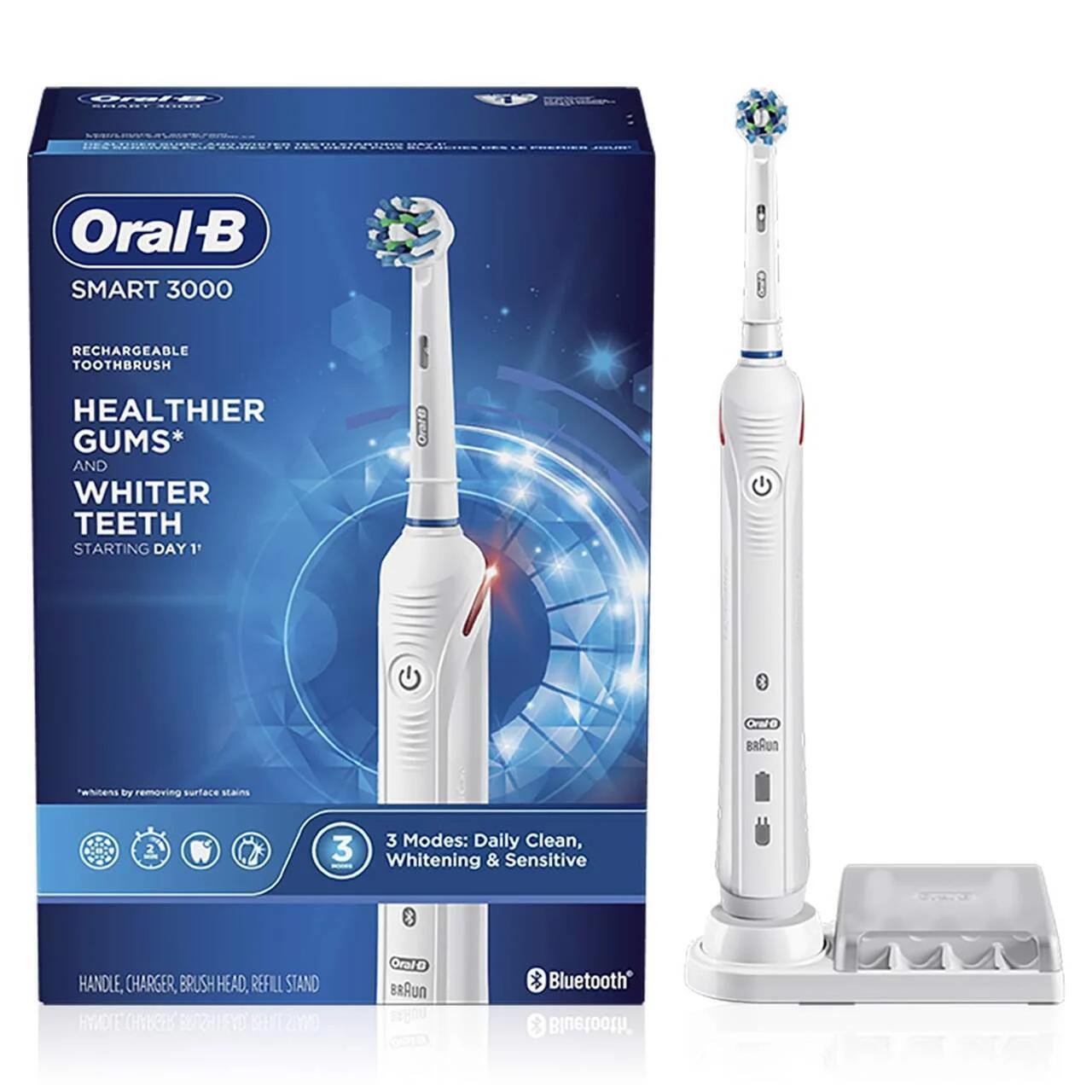 Bàn chải điện Oral-B Smart 3000 Rechargeable Electric nơi bán chính ...
