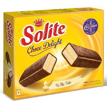Bánh bông lan Solite tầng phủ socola kem bơ sữa hộp 280g nơi bán chính ...