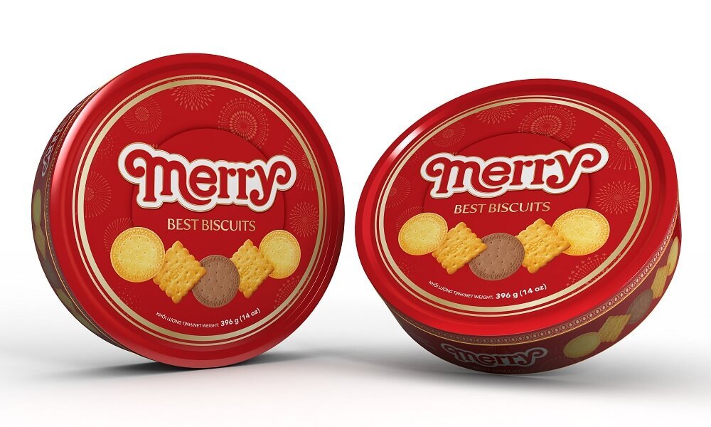 Bánh quy Merry Best Biscuits hộp thiếc 396g nơi bán chính hãng giá rẻ nhất
