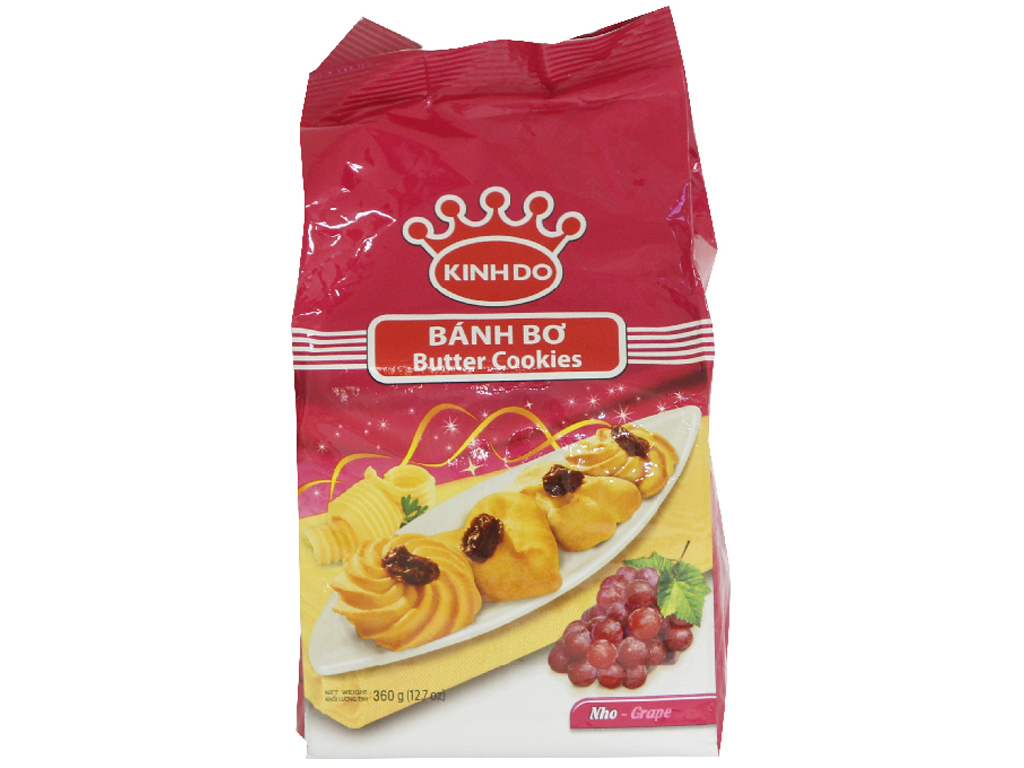 Bánh quy nho Kinh Đô - 360g nơi bán chính hãng giá rẻ nhất