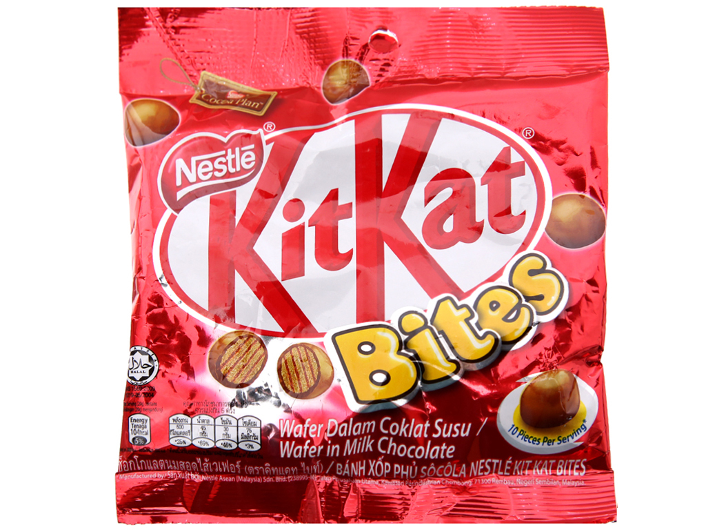 Nơi bán Bánh xốp phủ socola KitKat Bites gói 100g chính hãng giá rẻ nhất
