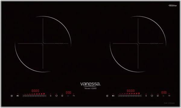 Bếp từ đôi Vanessa VS 989 nơi bán chính hãng giá rẻ nhất