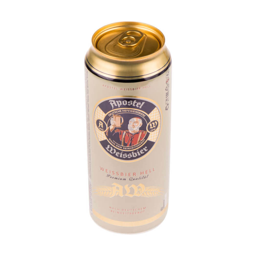 Bia Apostel Weissbier Dunkel 5.3% Lon 500ml chính hãng giá rẻ