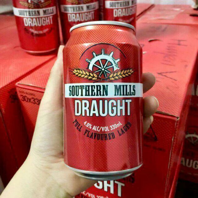 Bia Southern Mills Draught 4.0% – 30 Lon 330ml chính hãng giá rẻ