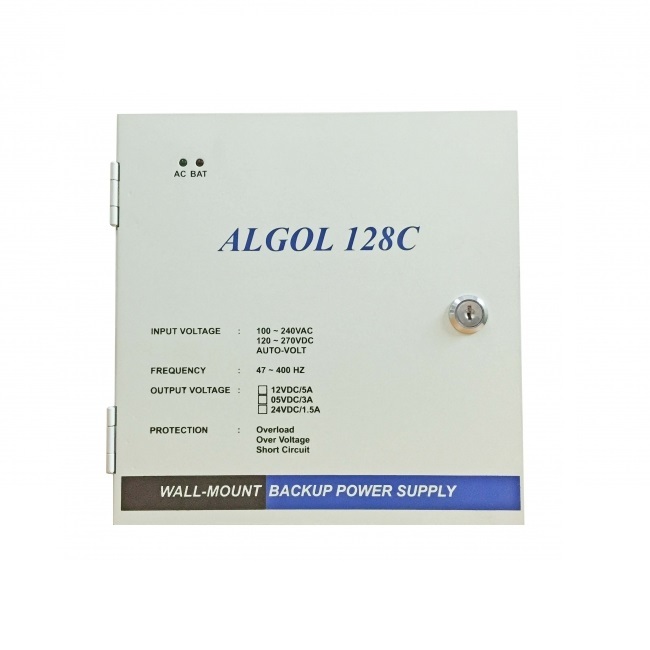 Bộ lưu điện - UPS cho kiểm soát ra vào ALGOL 128C 12VDC-7Ah nơi bán ...