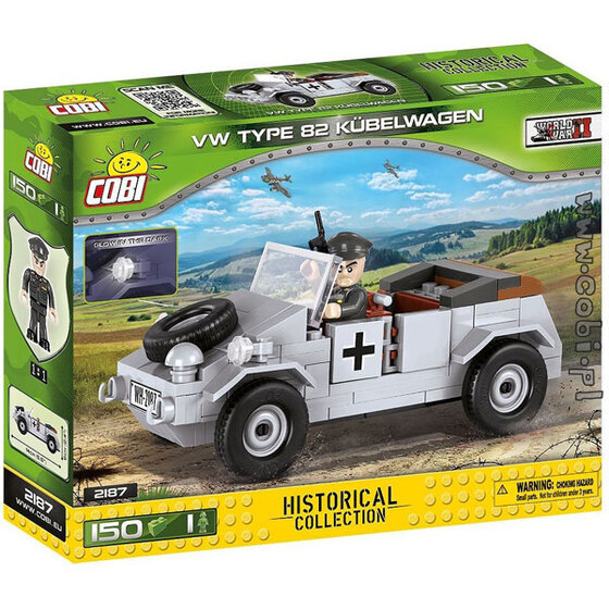 Bộ xếp hình xe quân đội VW Type82 Cobi 2187 chính hãng giá rẻ