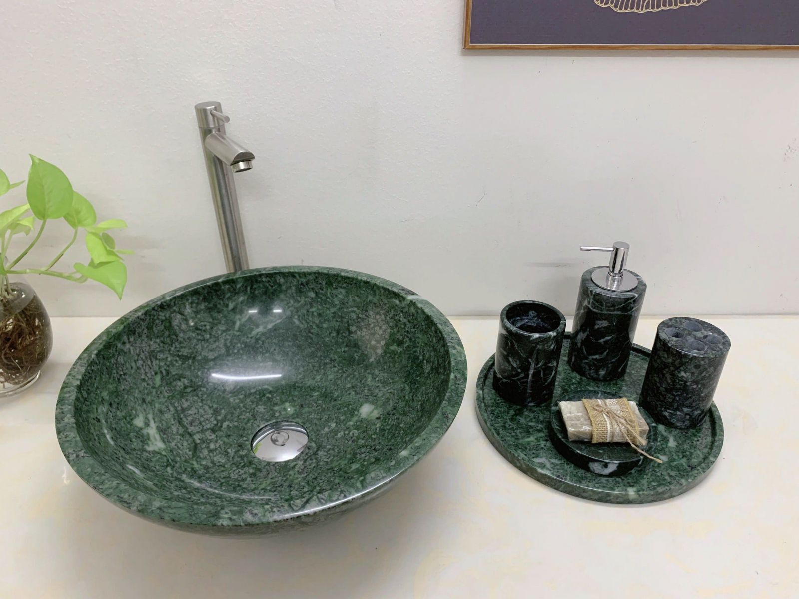 Chậu rửa lavabo Eximstone BST40 nơi bán chính hãng giá rẻ nhất