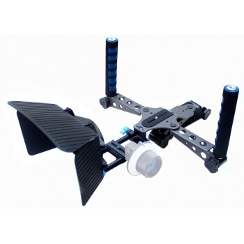 Combo thiết bị quay phim DSLR Rig + Matte Box + Rail chính hãng giá rẻ