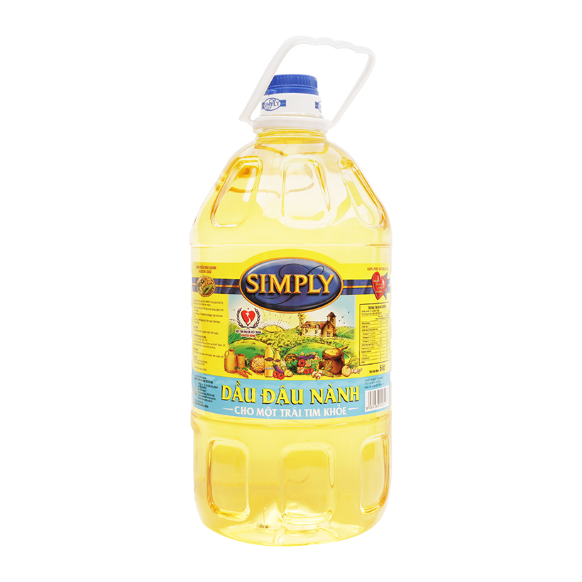 Dầu đậu nành Simply 5L nơi bán chính hãng giá rẻ nhất