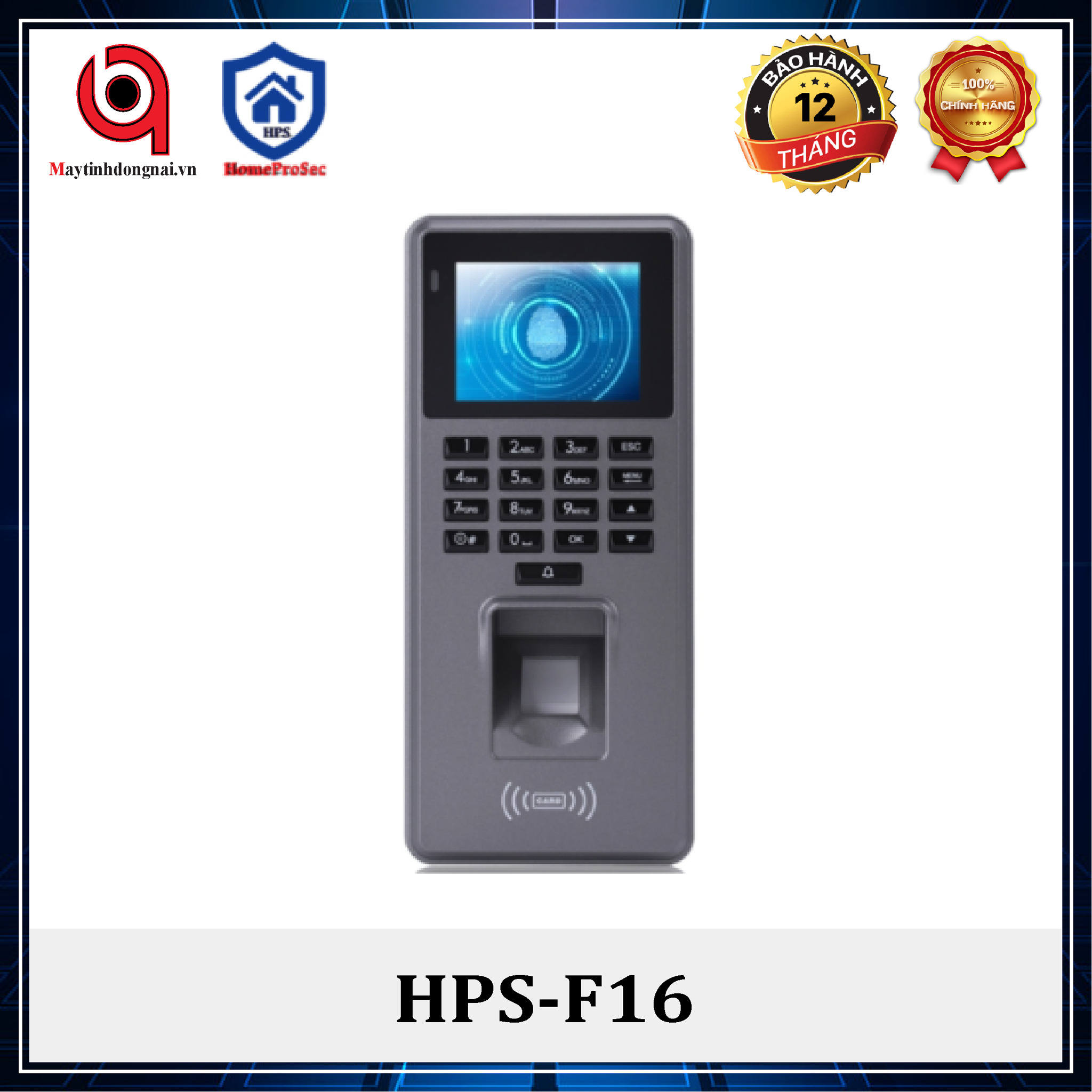 Đầu đọc vân tay HPS-F16 nơi bán chính hãng giá rẻ nhất