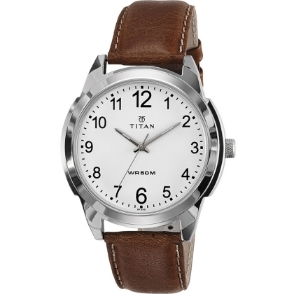 Nơi bán Đồng hồ nam dây da Titan 1585SL07 chính hãng giá rẻ nhất