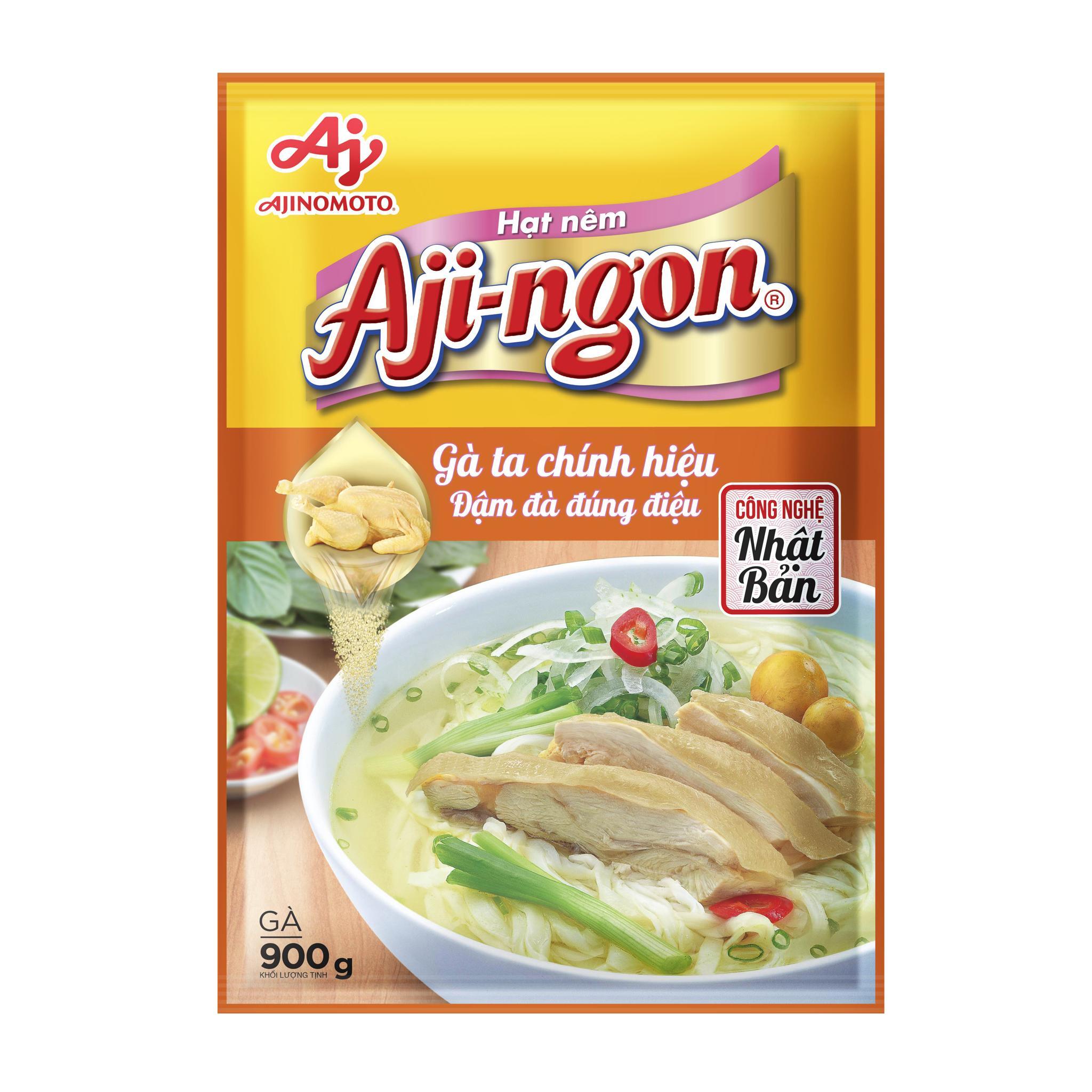Hạt nêm Aji-ngon vị gà gói 900g nơi bán giá rẻ nhất tháng 04/2023