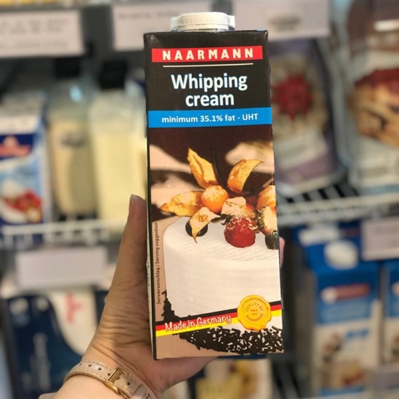Kem sữa tươi whipping cream Naarmann 1 lít nơi bán giá rẻ nhất tháng 05 ...