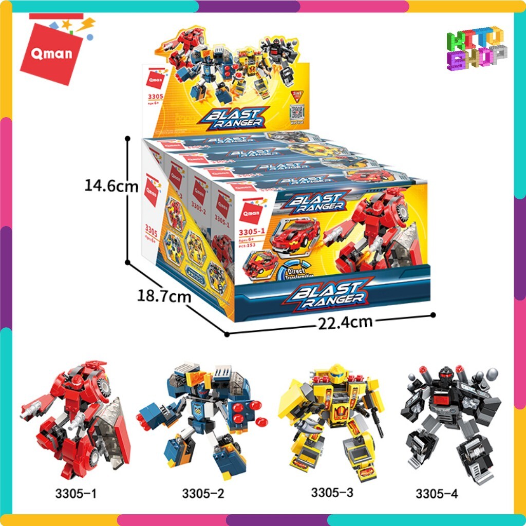 Lego Robot Biến Hình Qman 3305 nơi bán chính hãng giá rẻ nhất