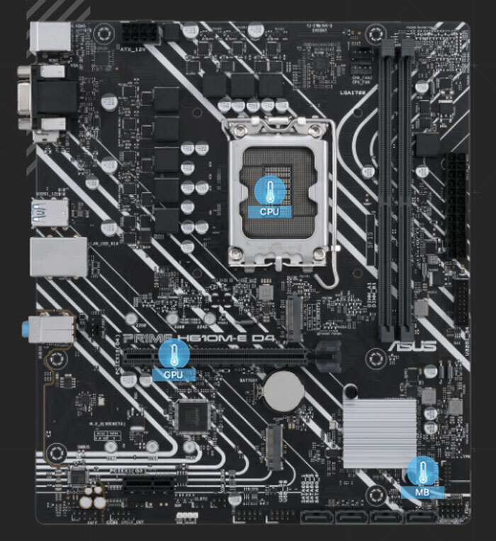Mainboard Asus Prime H610M-K D4 nơi bán chính hãng giá rẻ nhất
