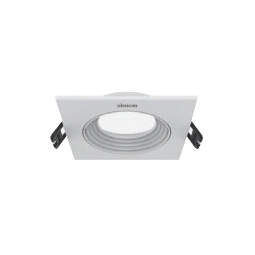 Nơi bán Mặt viền Spotlight KC1 vuông màu trắng 30° N0424-0274 Simon ...