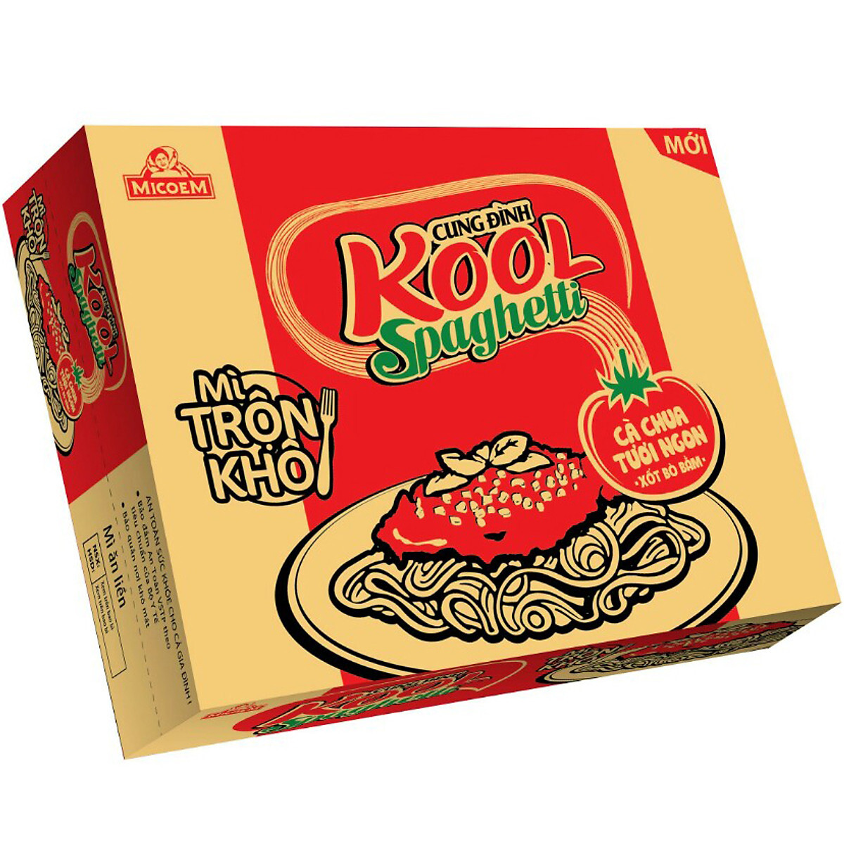 Mì Cung Đình Kool Spaghetti gói 105G – Thùng 30 chính hãng giá rẻ