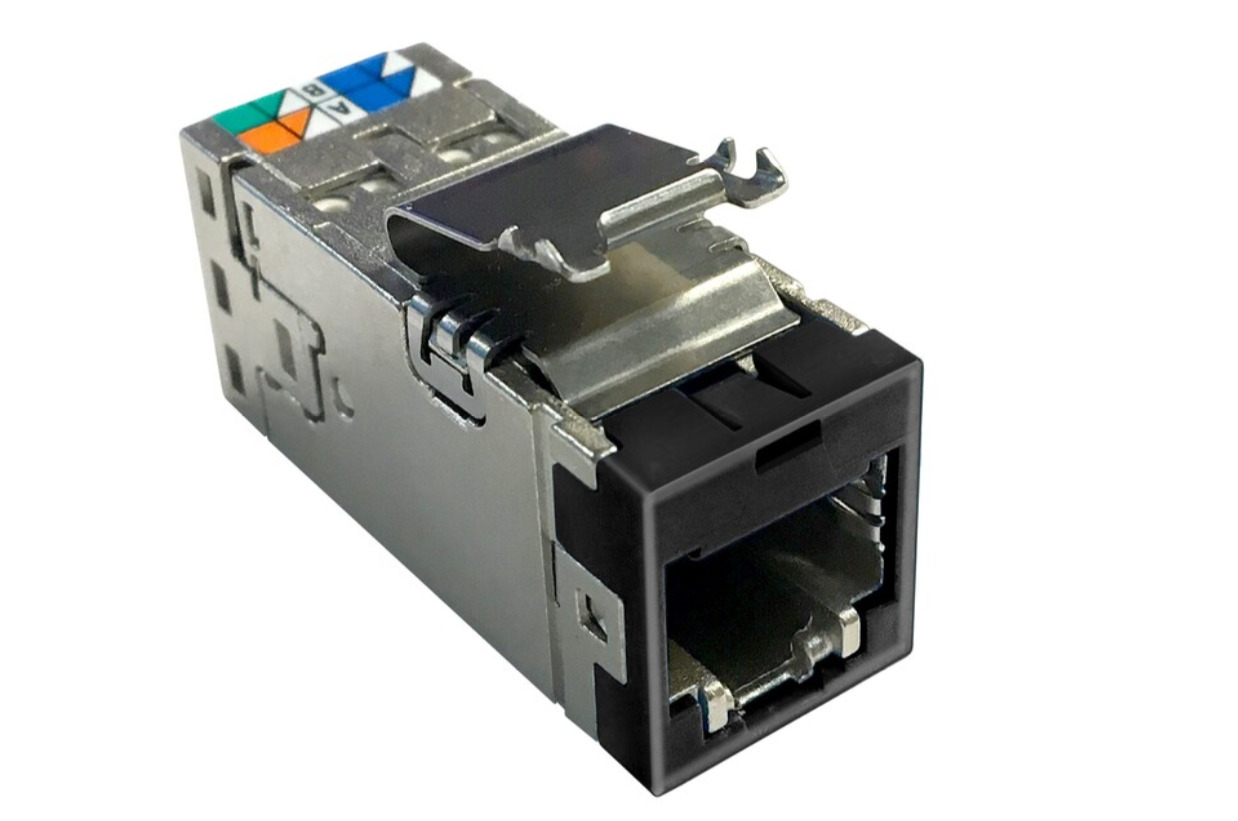 Ổ cắm mạng Cat6A Modular jack Cat6A AMP/Commscope 2153449-2 nơi bán giá ...