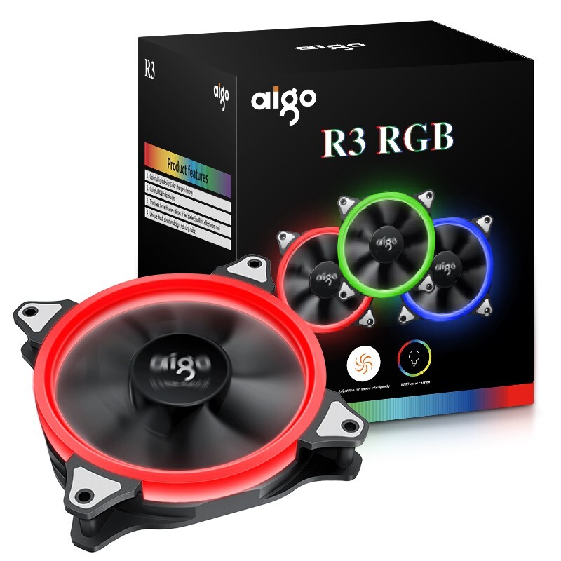 Quạt case Aigo Aurora R3 nơi bán chính hãng giá rẻ nhất