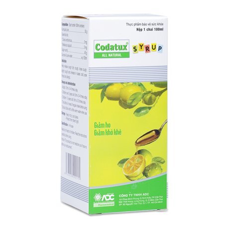 Siro ho Codatux 100ml nơi bán chính hãng giá rẻ nhất