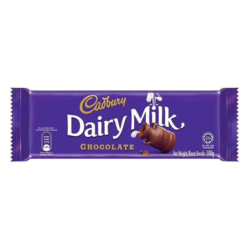 Socola sữa Cadbury Dairy Milk - 100g chính hãng giá rẻ