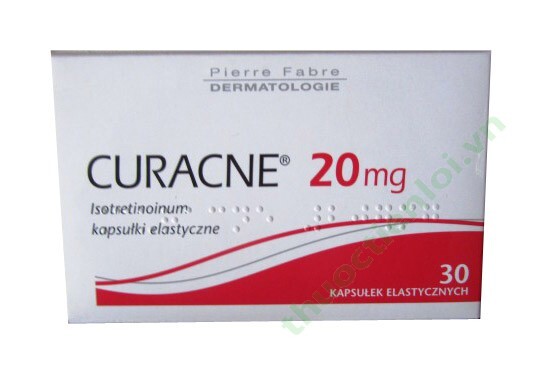 Thuốc điều trị trứng cá nặng Curacne 20mg nơi bán chính hãng giá rẻ nhất