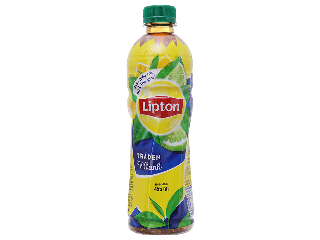 Thùng 24 lon trà đen Lipton vị chanh 330ml chính hãng giá rẻ