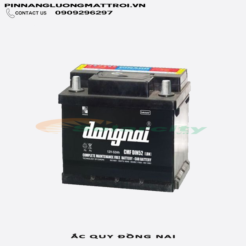 Nơi bán Ắc quy Đồng Nai Pinaco CMF DIN52-LBN (FLV) - 12V-52Ah chính ...