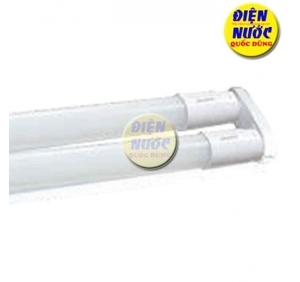Nơi bán Bộ máng batten + bóng LED tube T8 thủy tinh 2x18W – 1.2m, ánh sáng trắng, MPE, mã MGT8 ...