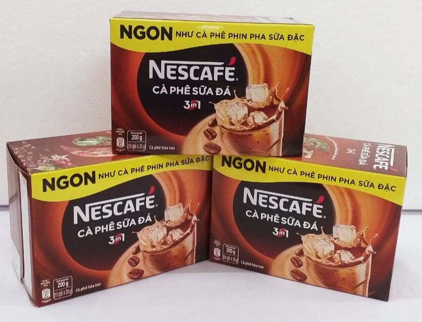 Nơi bán Cà phê sữa đá NesCafe 3 in 1 200g (10x20g) chính hãng giá rẻ nhất