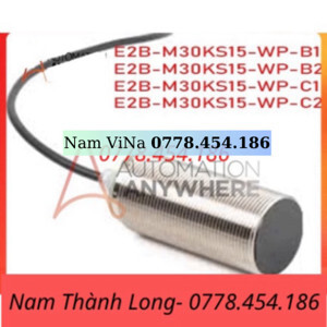 Cảm Biến Tiệm Cận Omron E2B-M30KS15-WP-B1 2M chính hãng giá rẻ