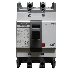 Cầu dao MCCB LS ABS53c - 50A 22kA 3P chính hãng giá rẻ