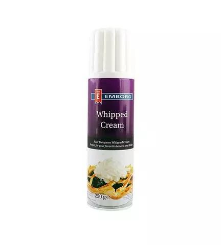Nơi bán Kem tươi dạng xịt Whipped Cream Emborg 250ml chính hãng giá rẻ nhất