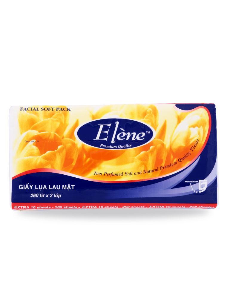 Nơi bán Khăn giấy lụa 2 lớp Elene gói 260 tờ chính hãng giá rẻ nhất