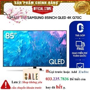 Nơi bán Smart Tivi Samsung QLED 4K 85 inch QA85Q70C chính hãng giá rẻ nhất